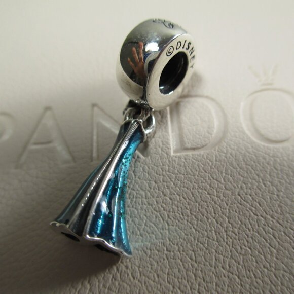 Pandora | Jewelry | New Pandora Disney Frozen Elsas Dress Charm ...